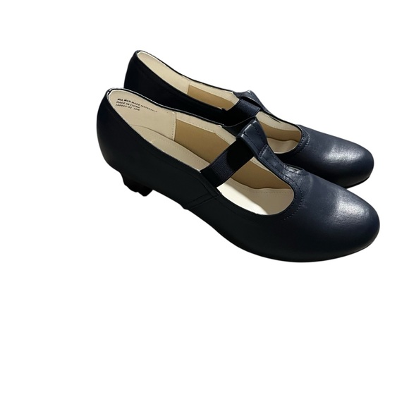 Angel Steps | Shoes | Vintage Retro Navy Tstrap Mary Jane Low Heels ...